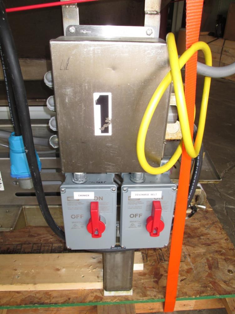 Dough Chunker with Stainless Steel Hopper