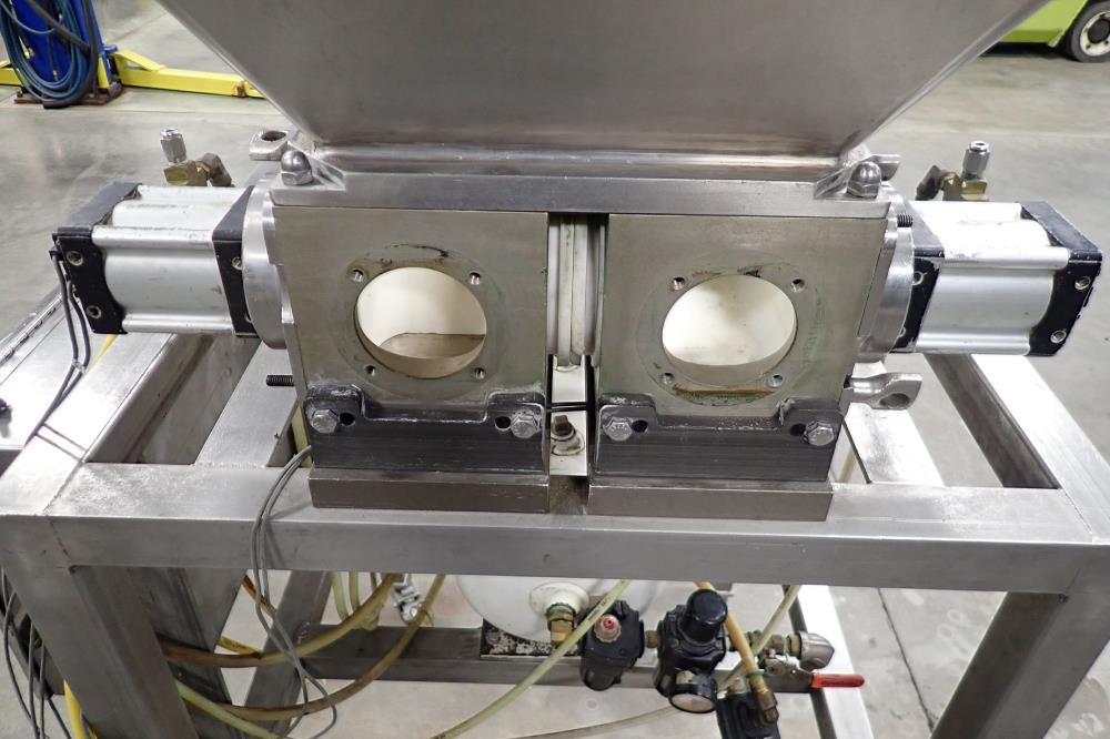 1998 Colborne PF45579 Pneumatic 2 Piston Depositor w/ Stainless Steel ...