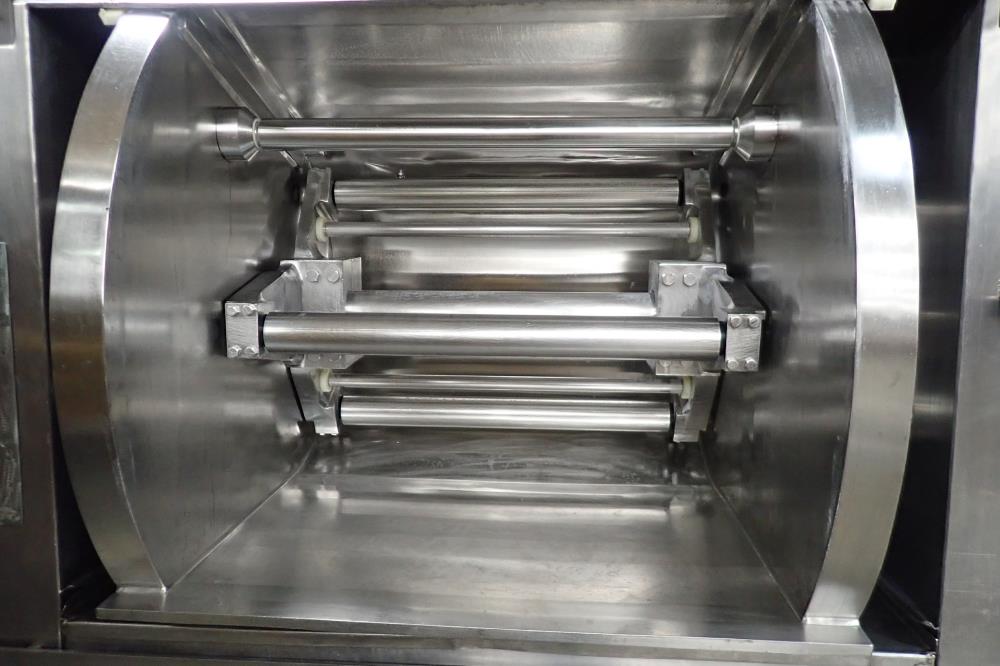 1988 Peerless 13FD jacketed SS roller bar mixer, More pics and info to come