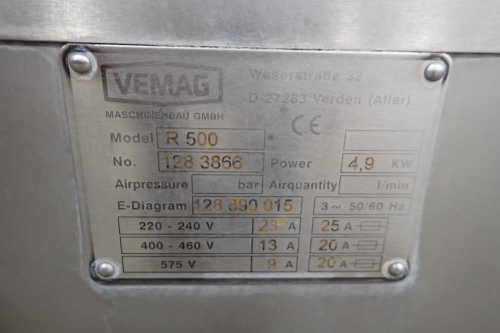 2010 Vemag Robot 500 Vacuum Filler