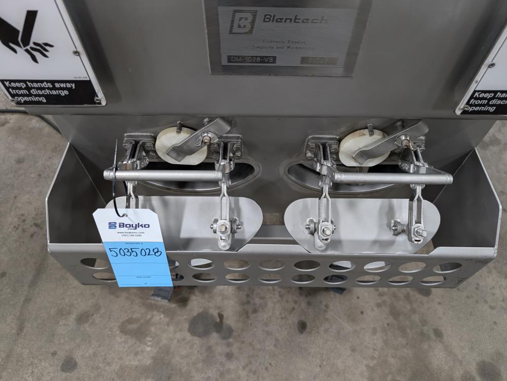 Blentech Dual Agitation Ribbon or Paddle Mixer