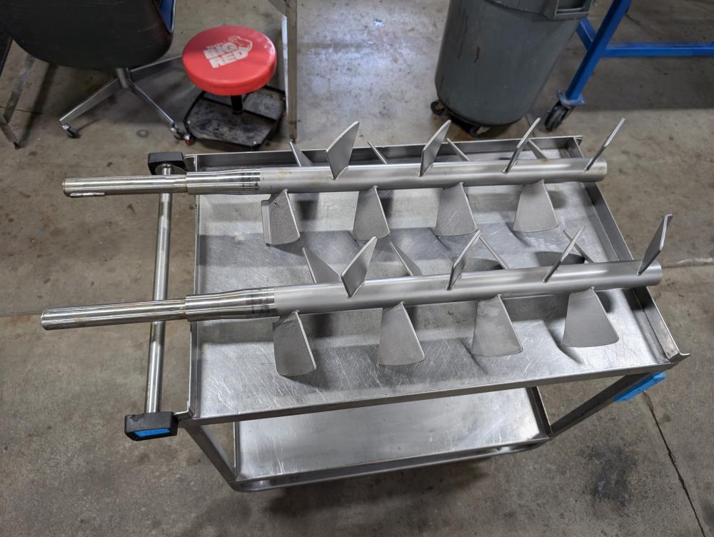 Blentech Dual Agitation Ribbon or Paddle Mixer