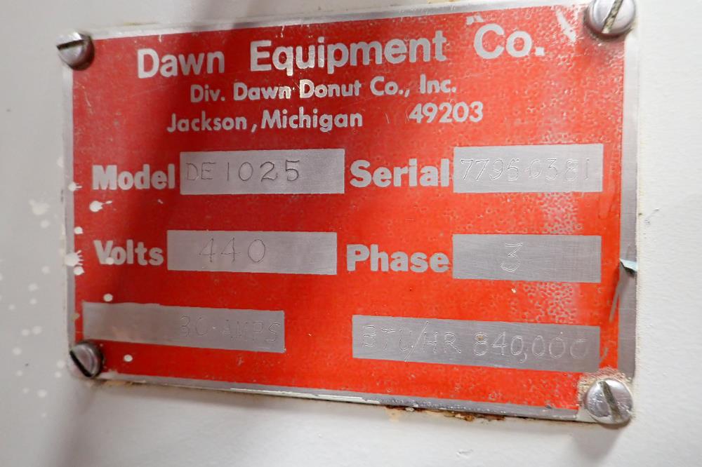 Dawn Equipment Company Donut Fryer