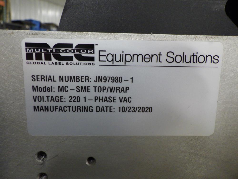 2020 MCC Global Label Solutions/WS Packaging Top & Side Wrap Labeler
