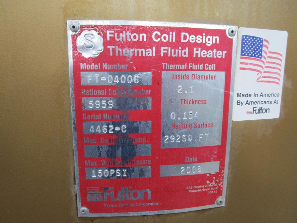 Fulton Thermal Fluid Heater