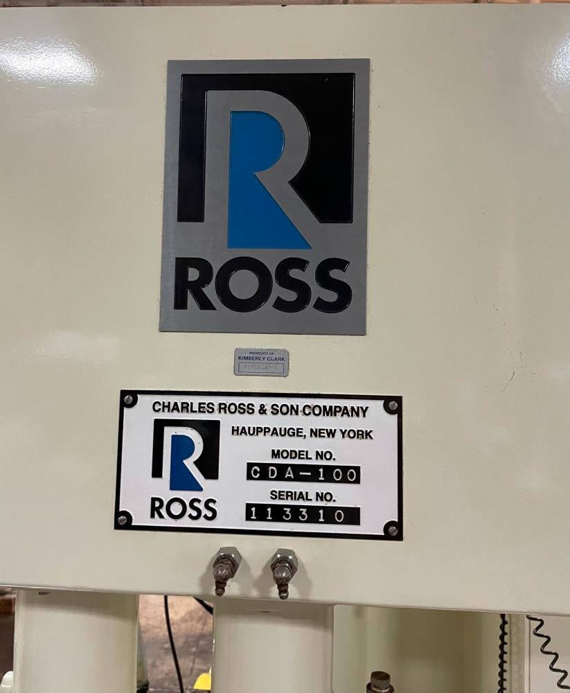 2016 Ross Dual Shaft Mixer with High Speed Disperser