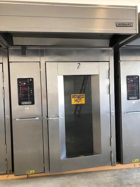 2003 Hobart HBA2G Natural Gas Double Rack Oven