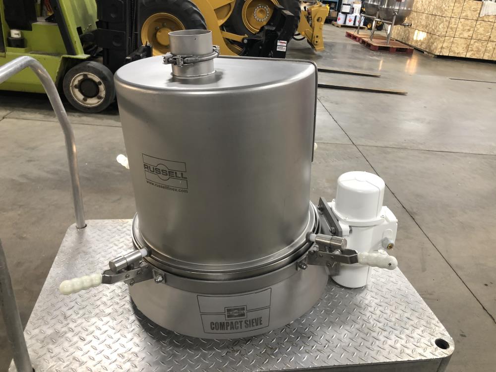 NEW Russell Compact 600 Sieve with integrated dust hood