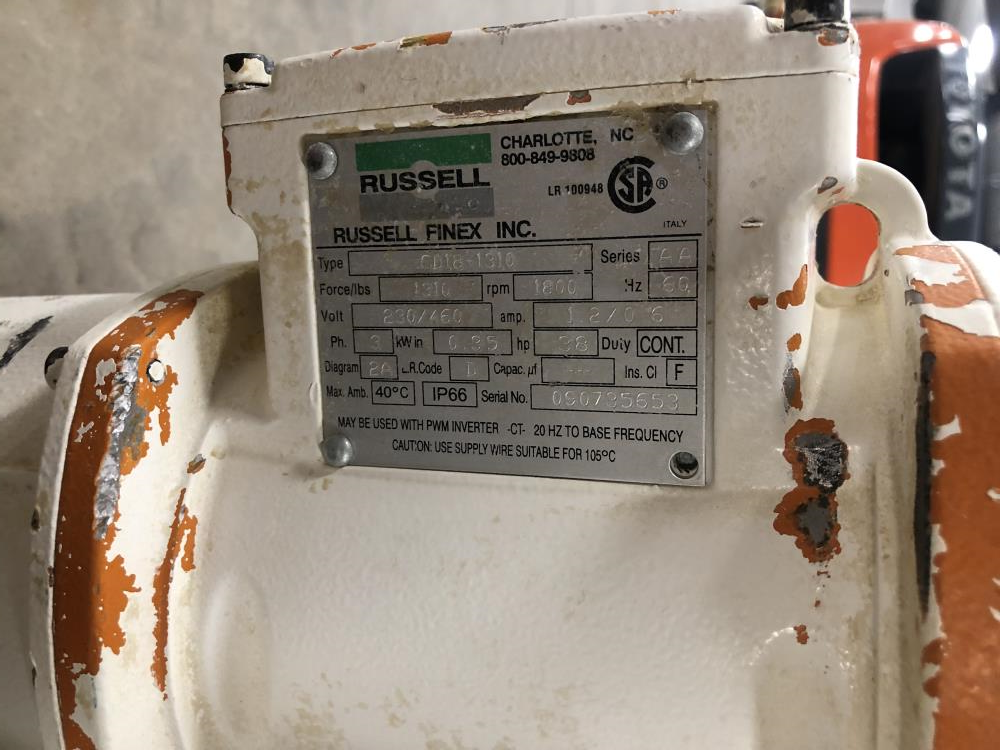 Used Russell Compact 600 Sieve with Dust Hood & Stand