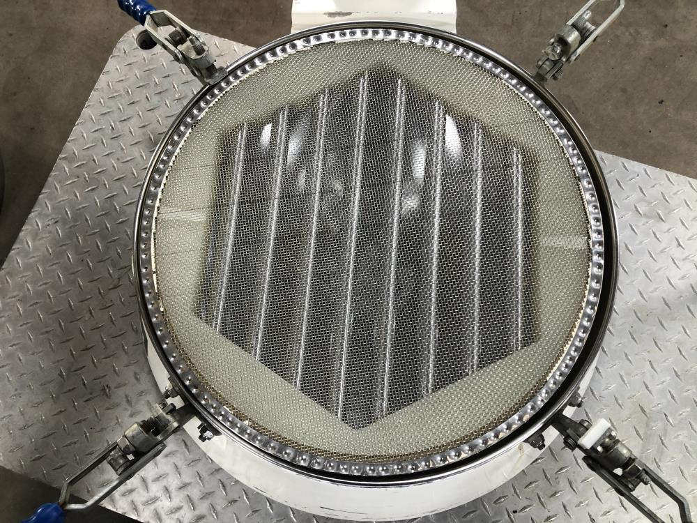 Used Russell Compact 600 Sieve with Dust Hood & Stand