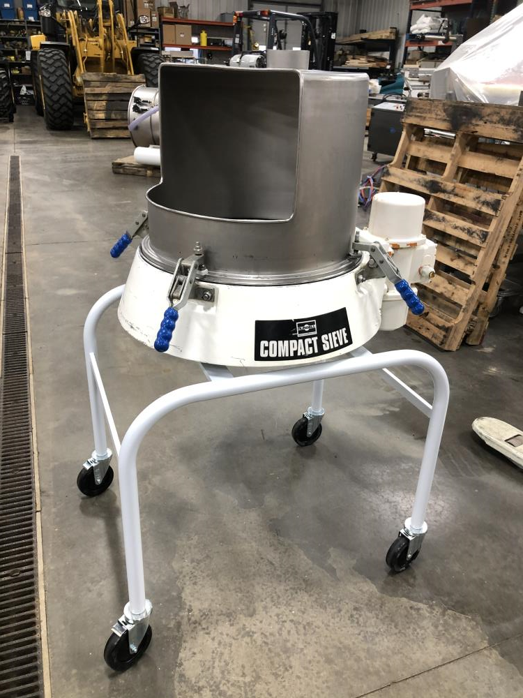 Used Russell Compact 600 Sieve with Dust Hood & Stand