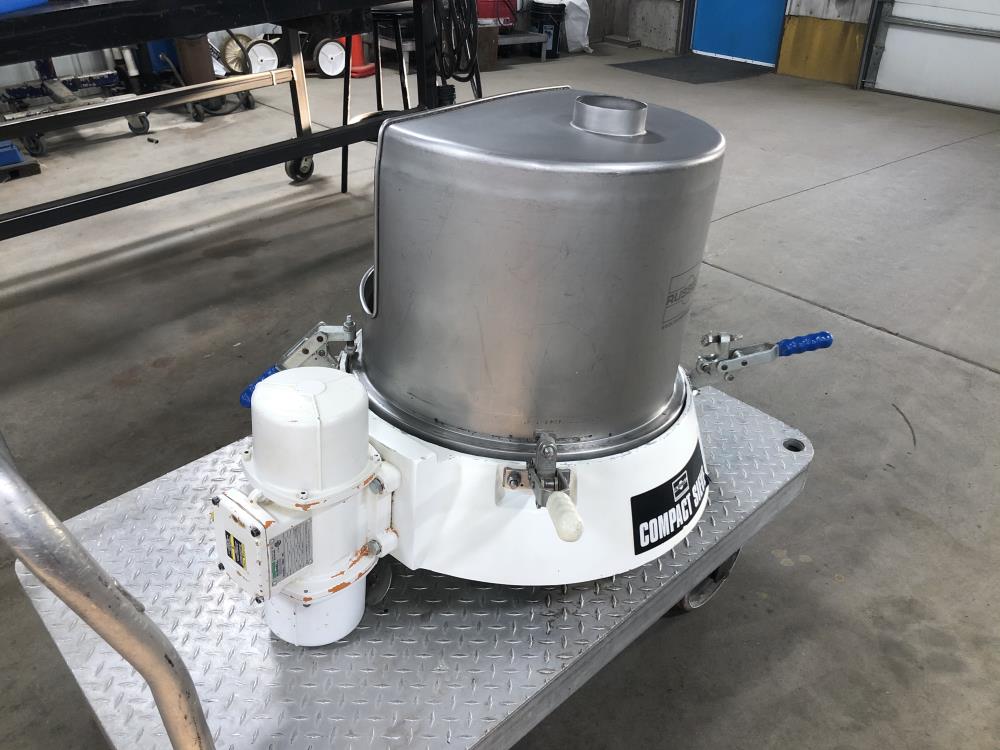 Used Russell Compact 600 Sieve with Dust Hood