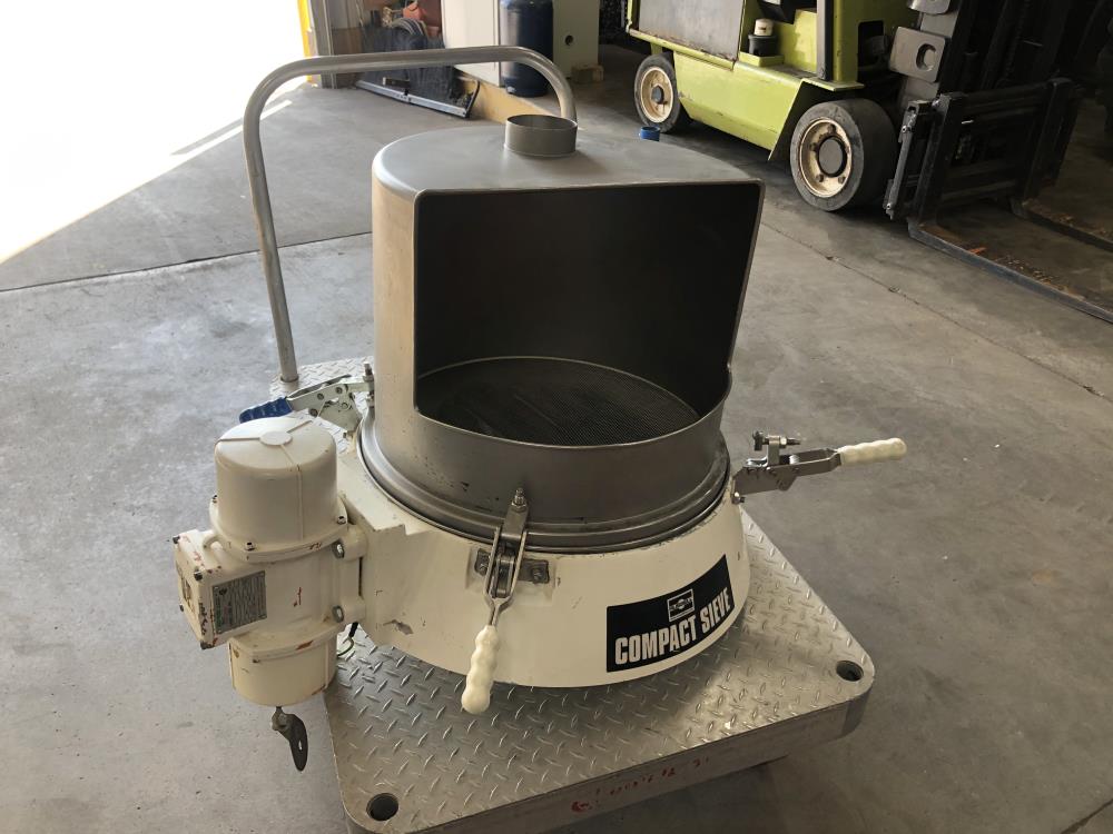 Used Russell Compact 600 Sieve with Dust Hood