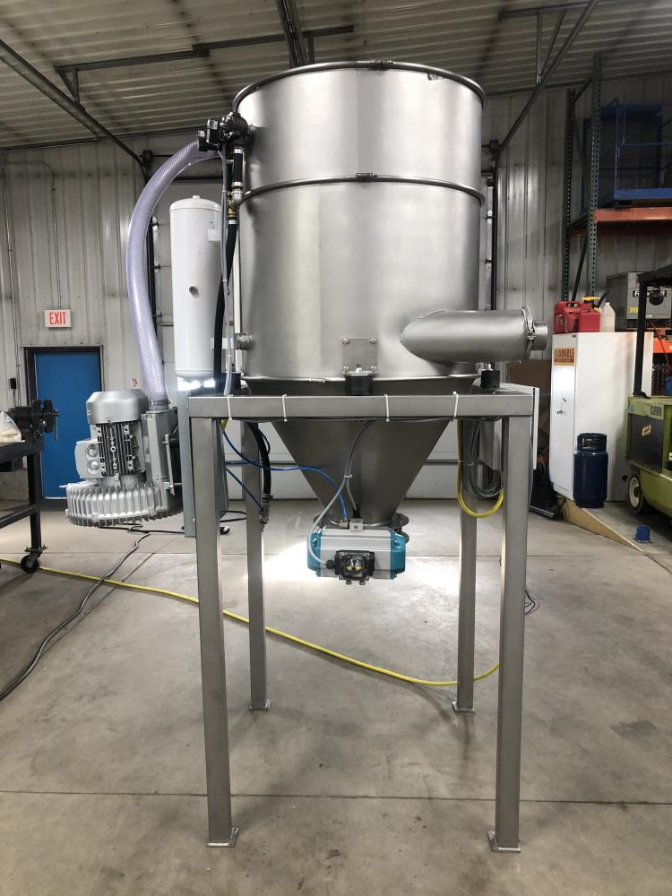 Stainless Steel Cyclone Dust Collector with blower