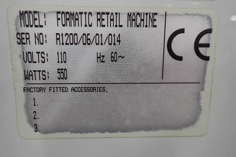 Formatic/Deighton Cookie Depositor, Model R1200