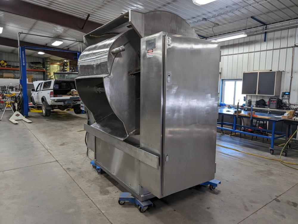 Used Shaffer Triple Roller Bar Mixer