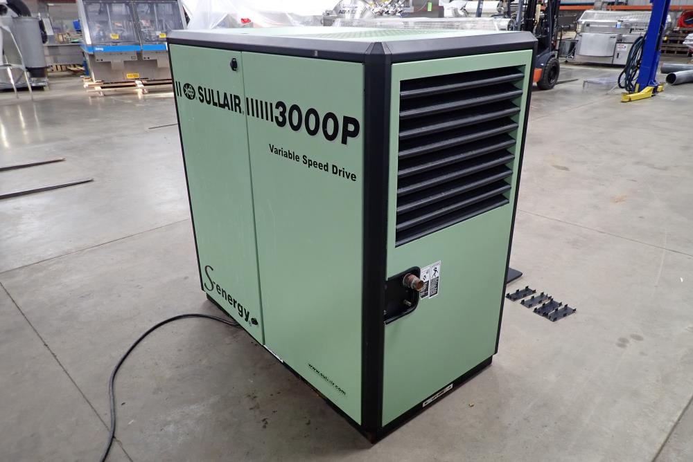 Sullair 40 hp rotary screw air compressor