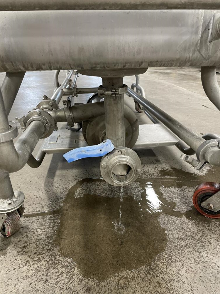 Sani-Matic 250 Gallon COP Tank