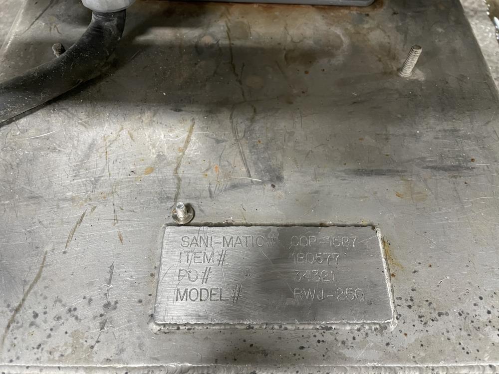 Sani-Matic 250 Gallon COP Tank