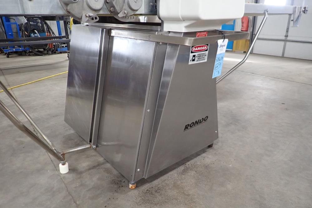 Rondo Seewer 24 in. Dough Sheeter, w/ flour duster and slitter