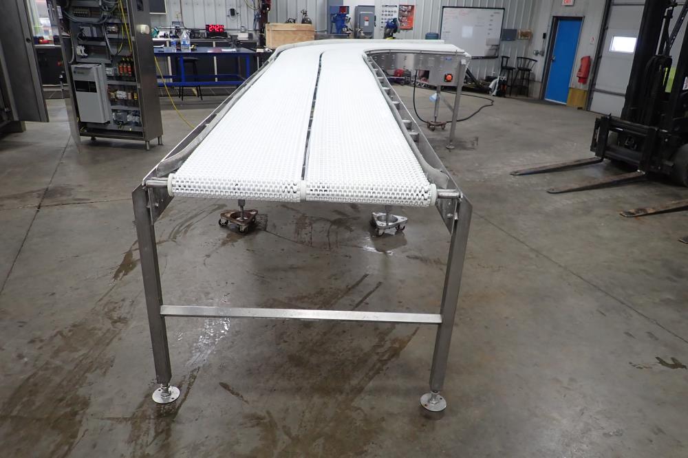 Dual Lane 90 Degree Conveyor