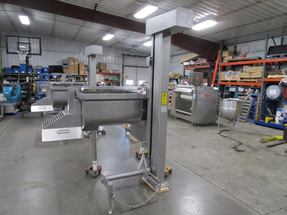 Risco Dual Paddle Blender with Bonner Column Lift