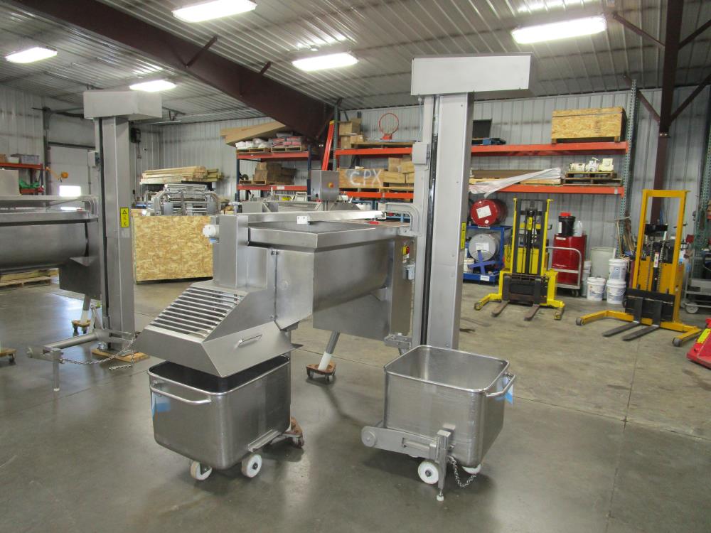 Risco Dual Paddle Blender with Bonner Column Lift