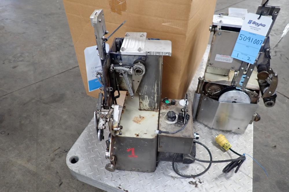 (2) Kwik Lok Bag Closer (Parts Machines) and spare parts