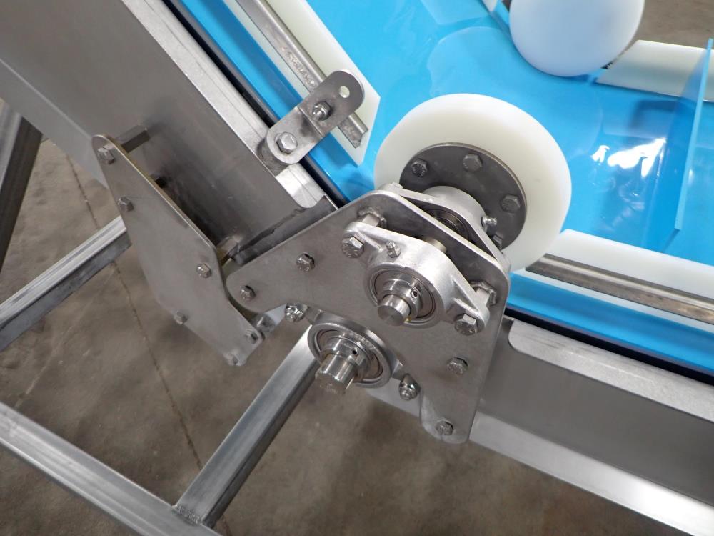 SS Incline Cleated Belt Conveyor