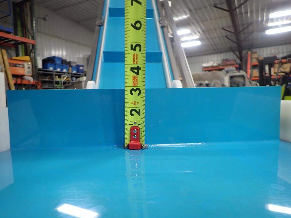 SS Incline Cleated Belt Conveyor