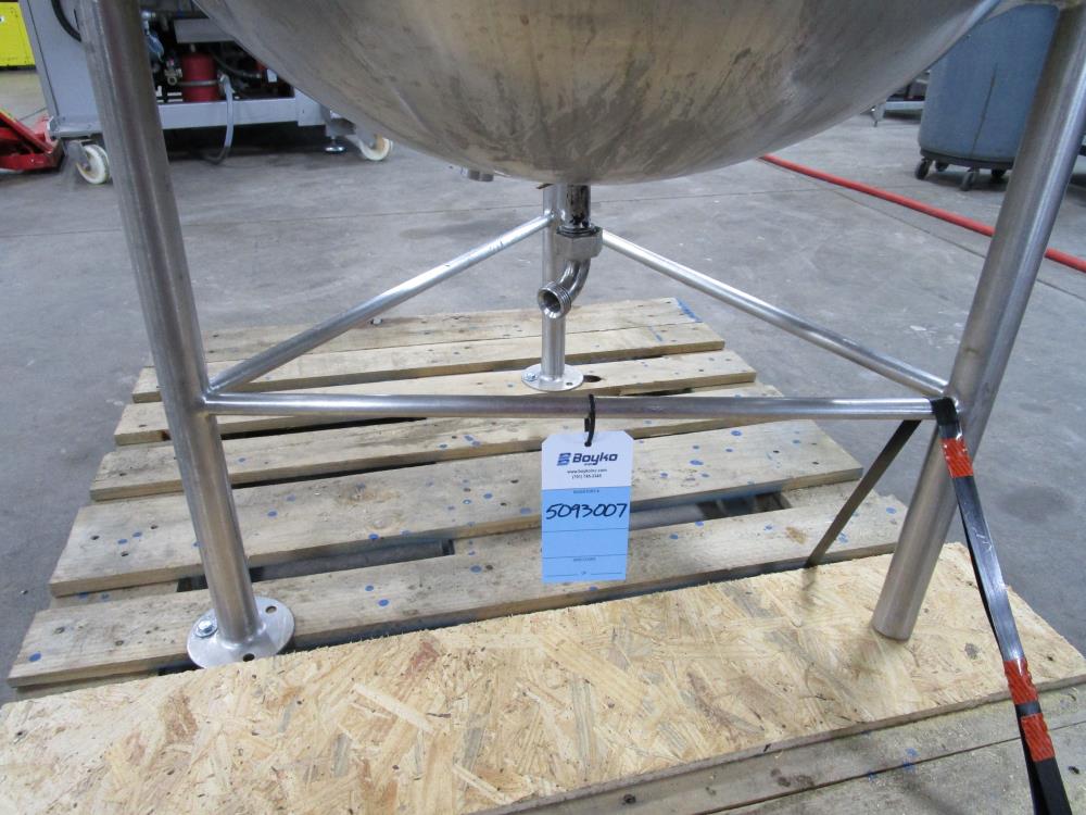 Legion Utensils Co. Half Jacketed 75 Gal. SS Kettle