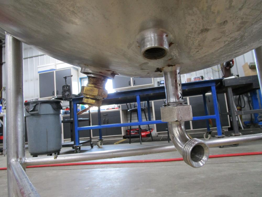 Legion Utensils Co. Half Jacketed 75 Gal. SS Kettle