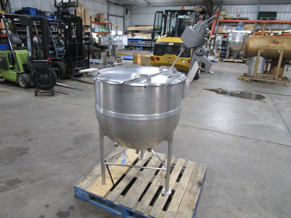 Legion Utensils Co. Half Jacketed 75 Gal. SS Kettle