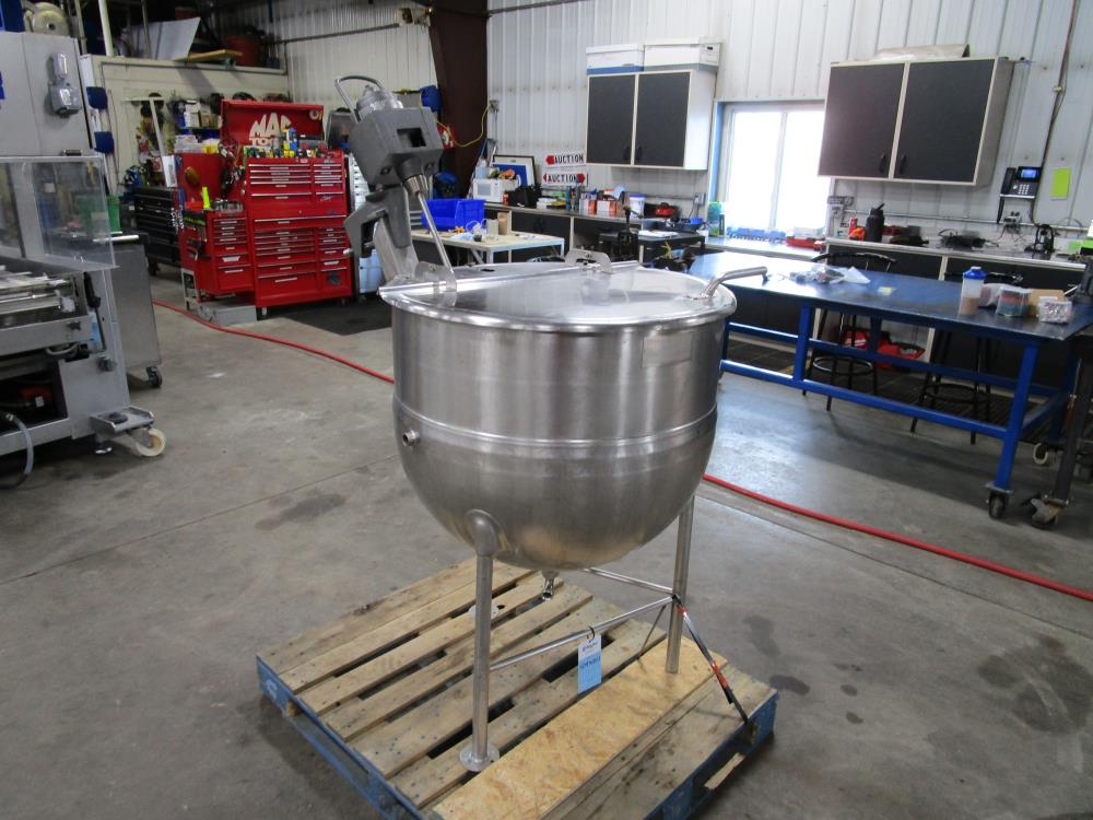 Legion Utensils Co. Half Jacketed 75 Gal. SS Kettle