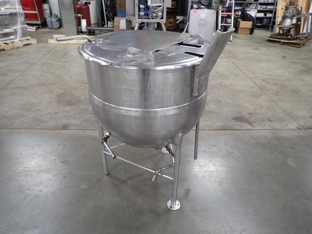 Legion Utensils Co. Half Jacketed 75 Gal. SS Kettle