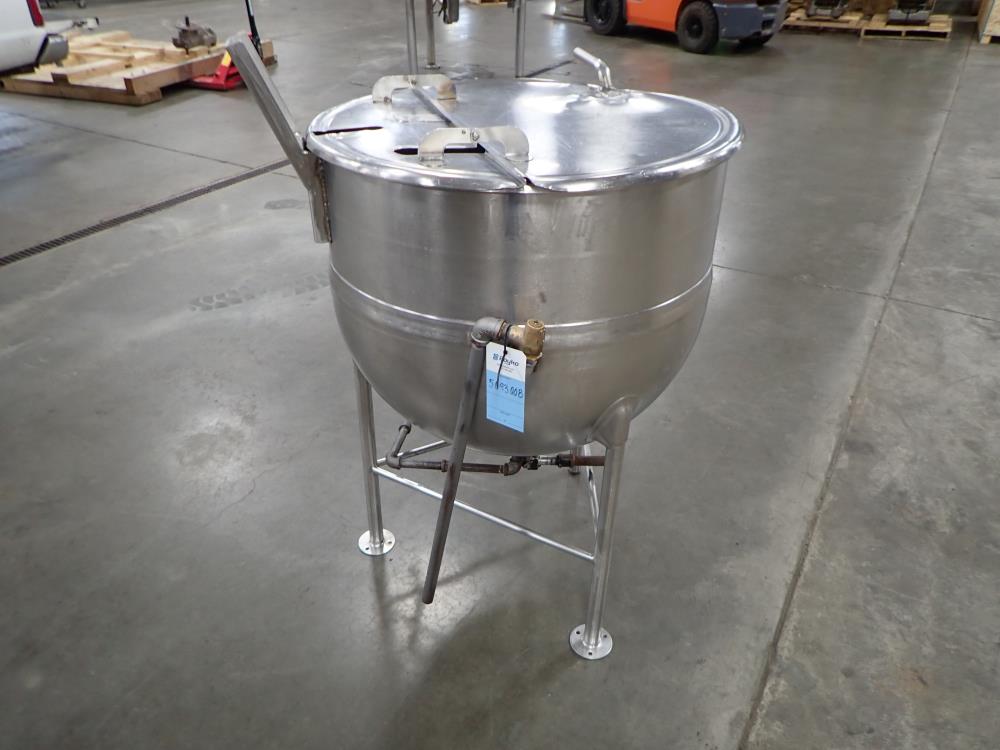 Legion Utensils Co. Half Jacketed 75 Gal. SS Kettle