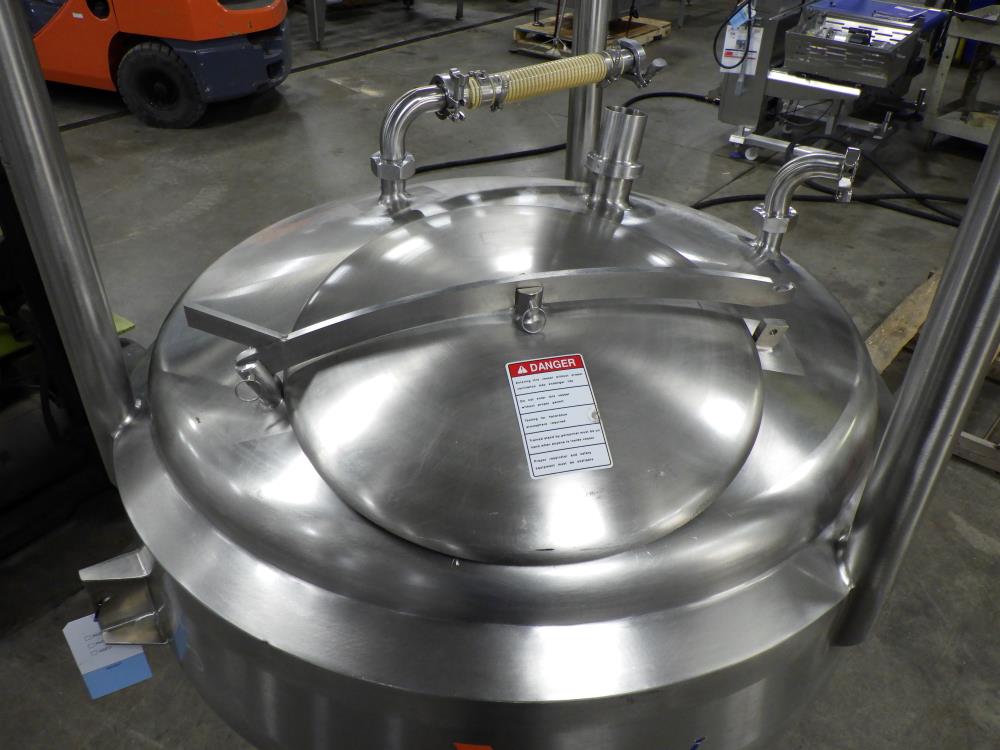 SS APV Insulated Liquid Scaling Hopper