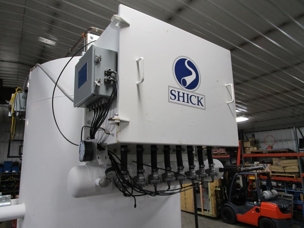 Shick Flour Use Bin with Bag House