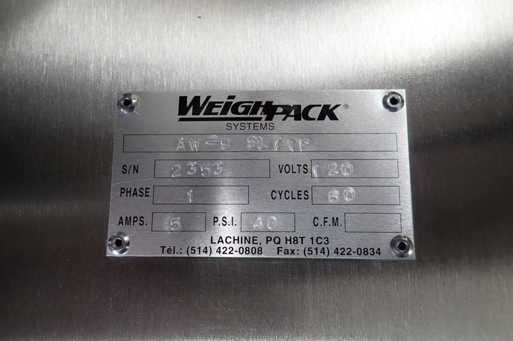 WeighPack Linear Scale, Model AW-9