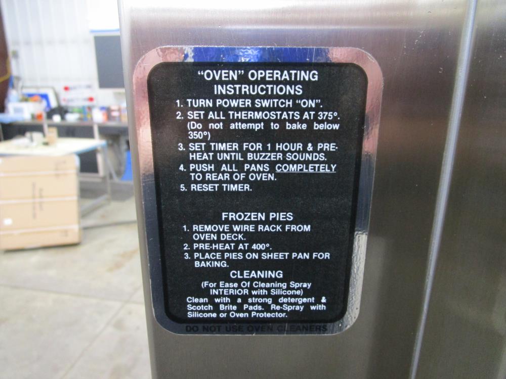 Super Systems Inc. Deck Oven Proofer Combo