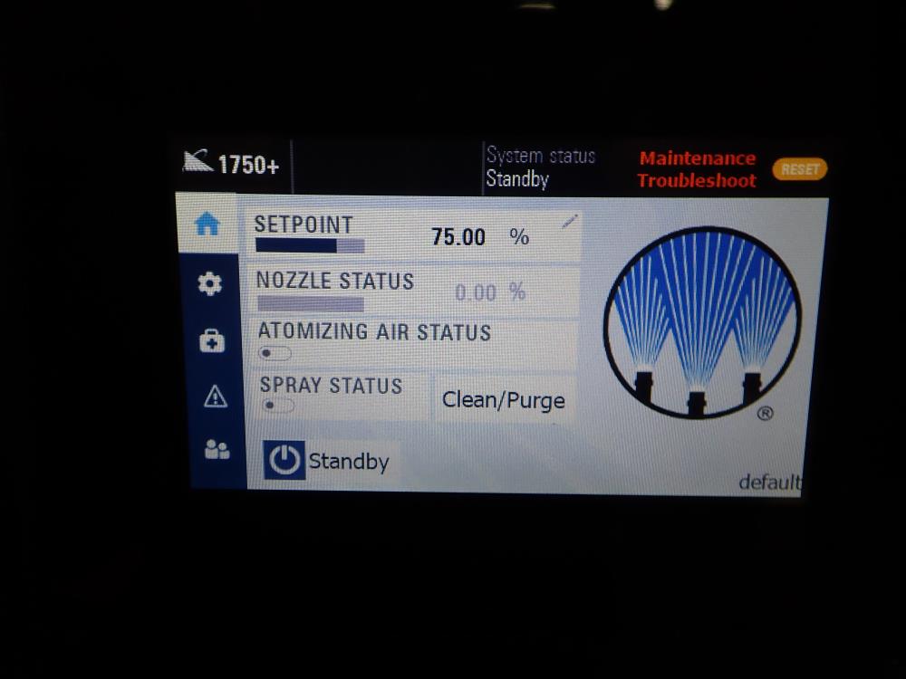 2021 Spraying Systems Co. AutoJet 1750+ Spray Control System