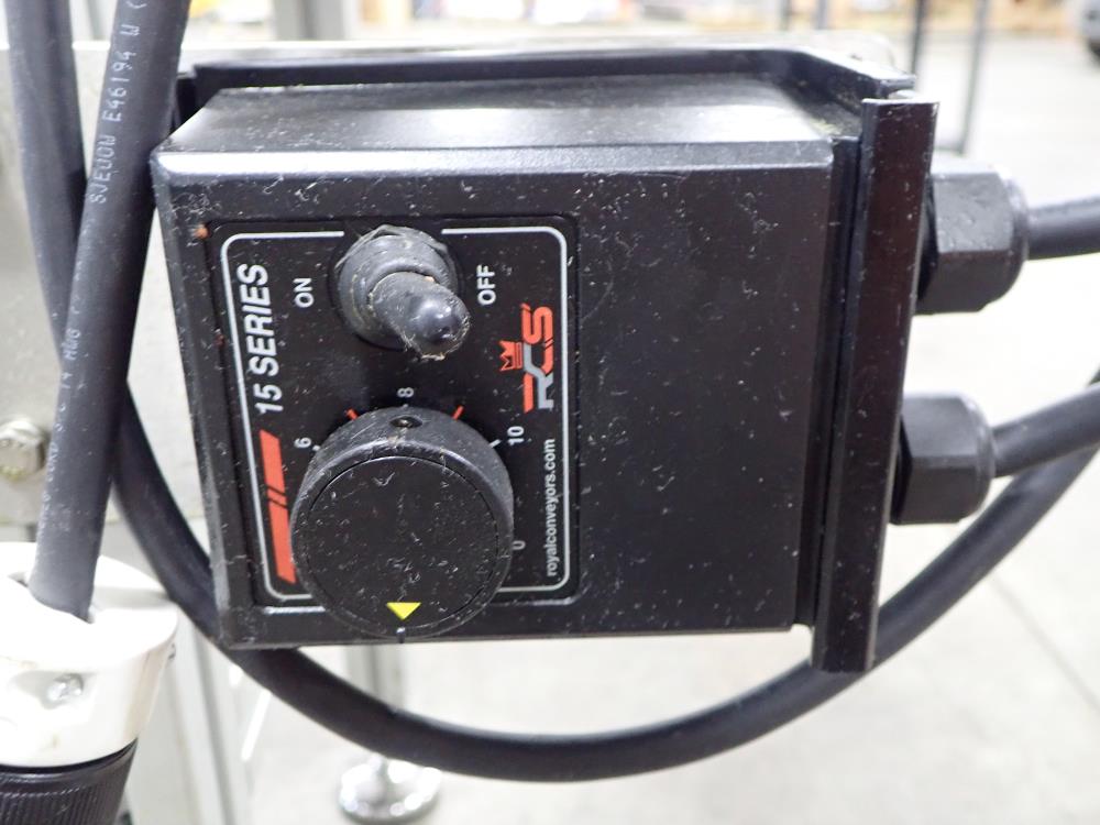 Belt Conveyor with Spray Bar