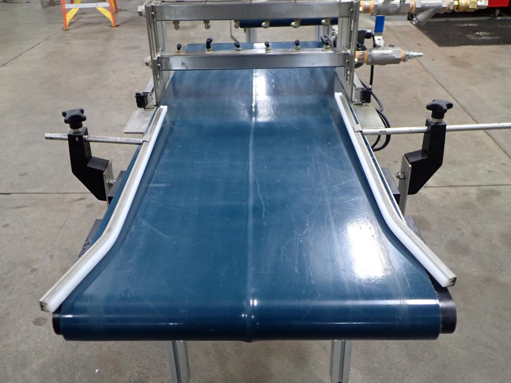 Belt Conveyor with Spray Bar