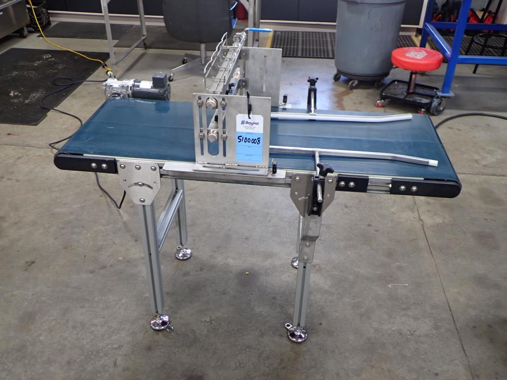 Belt Conveyor with Spray Bar
