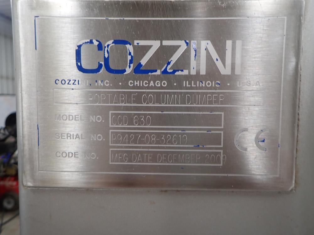 2009 Cozzini Portable Column Dumper