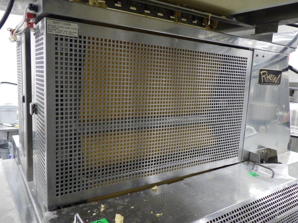 Rheon CWC Dough Feeder with SWC Cross Auction Roller