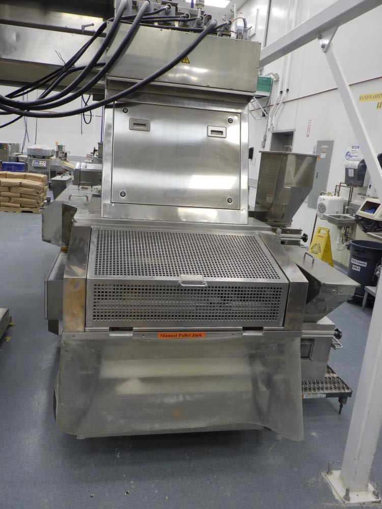 Rheon CWC Dough Feeder with SWC Cross Auction Roller