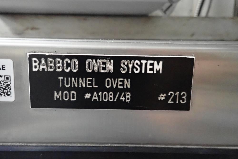 Babbco Direct Fired Tunnel Oven