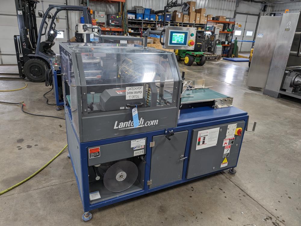 2009 Lantech Intermittent Motion Shrink Wrapper