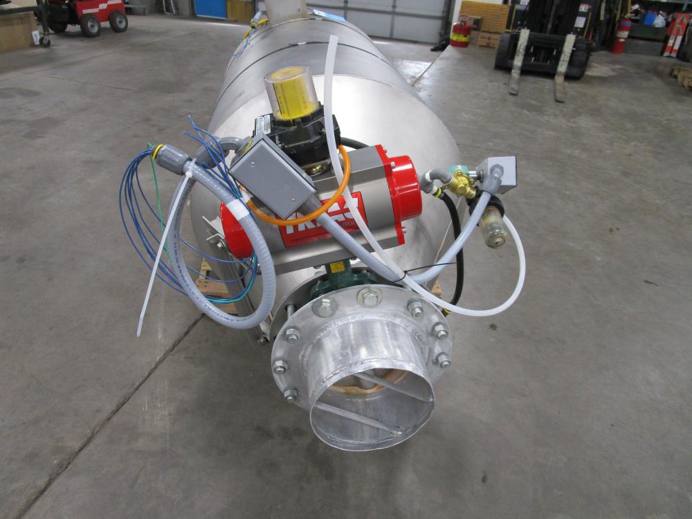 Smoot SS Scaling Hopper w/ Load Cells, Readout, and Control Panel